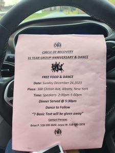 Circle of Recovery Anniversary and Dance